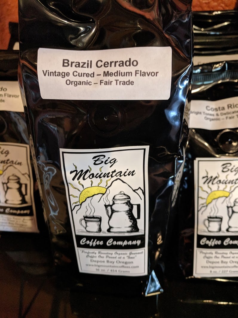 Brazil Cerrado Single Origin Coffee | Big Mountain Coffee Roasters
